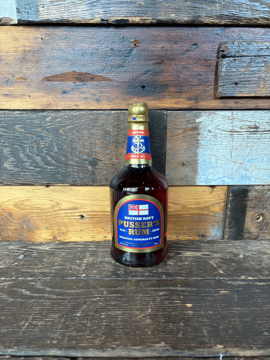 Pussers Blue Label Rum – The Grape and Grain