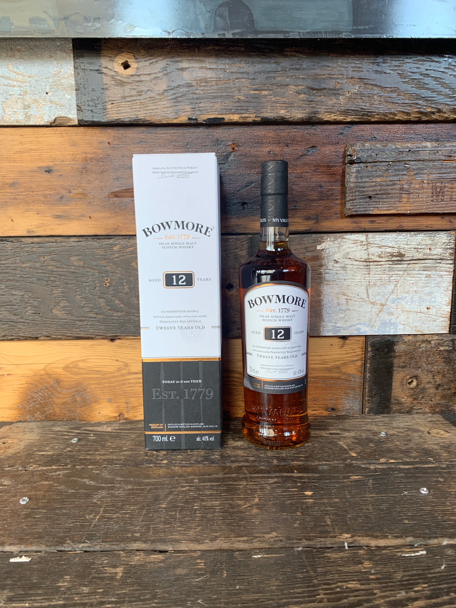 Bowmore 12 Year Old Scotch Whisky – The Grape and Grain