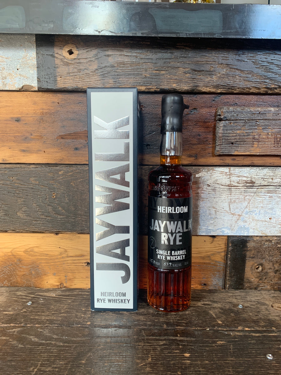 Jaywalk Heirloom Rye Whiskey – The Grape and Grain