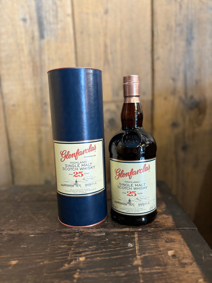 Glenfarclas 25 Year Old Scotch Whisky – The Grape and Grain